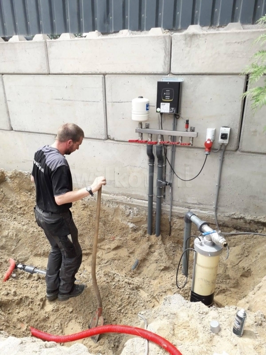Installatie stofbestrijding