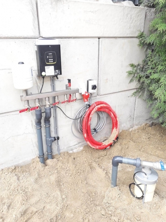 Installatie stofbestrijding