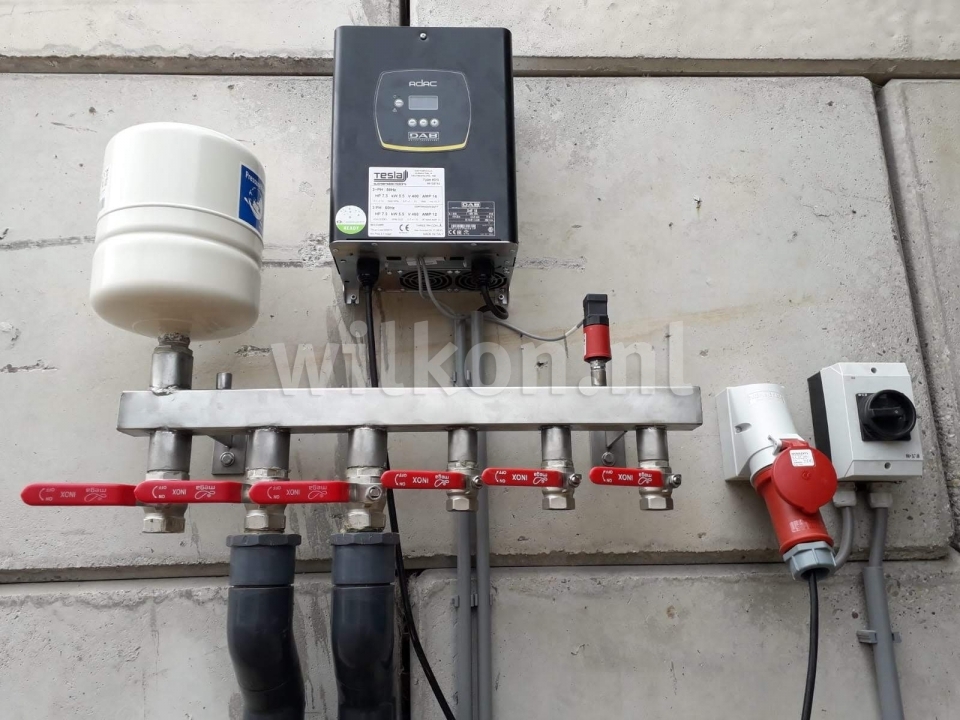Installatie stofbestrijding