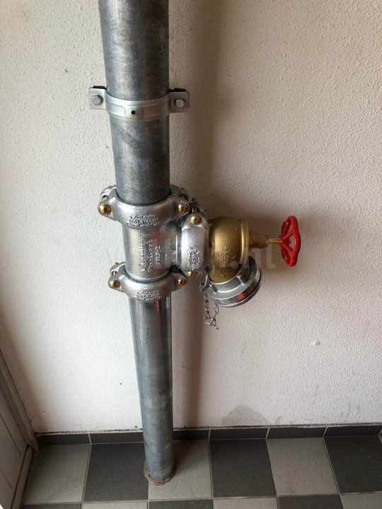 Droge blusleiding pand Haarlem