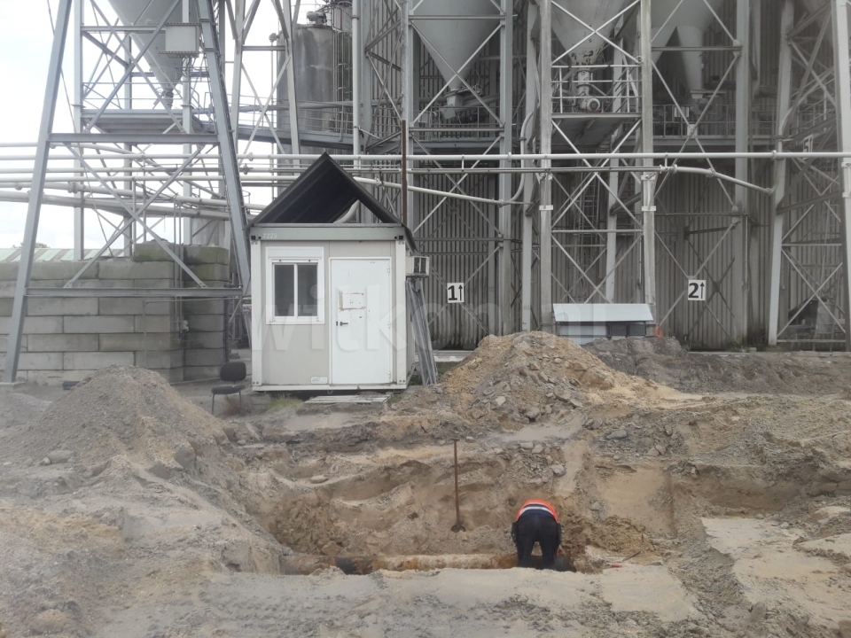 Reparatie stalen leiding