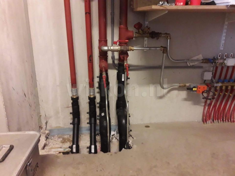 Vervangen stalen CV-leidingen voor PE