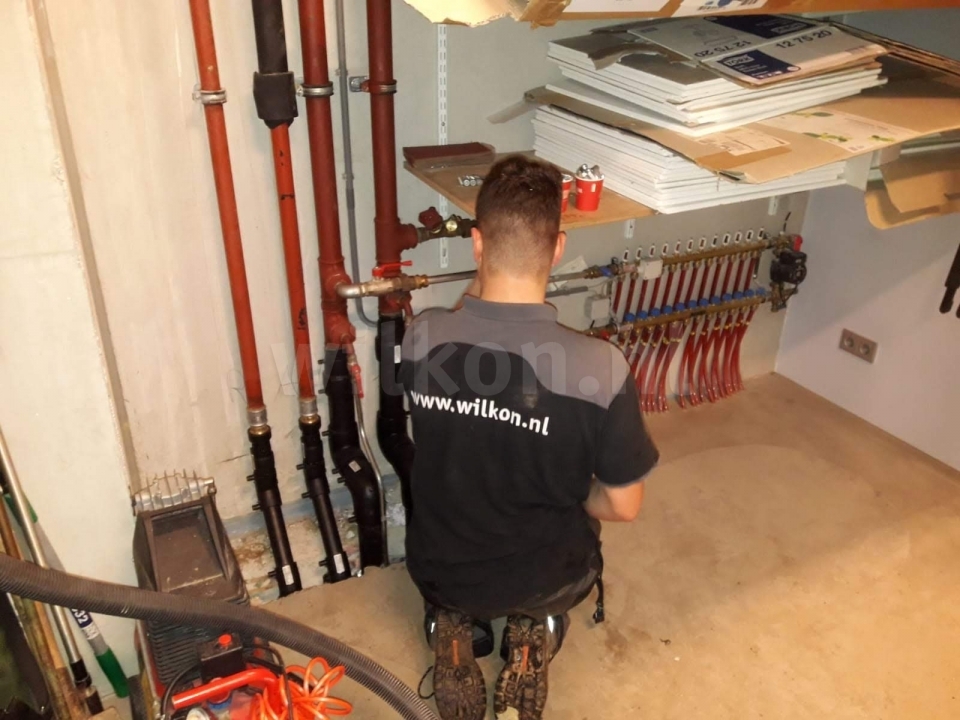 Vervangen stalen CV-leidingen voor PE