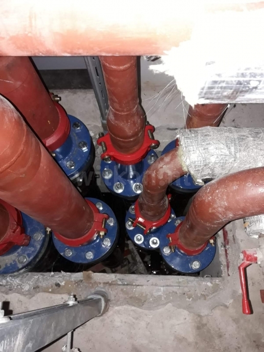 Vervangen stalen CV-leidingen voor PE