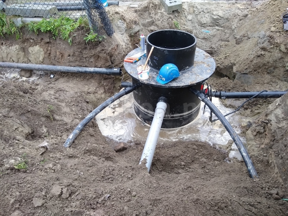 Levering en installatie pompput