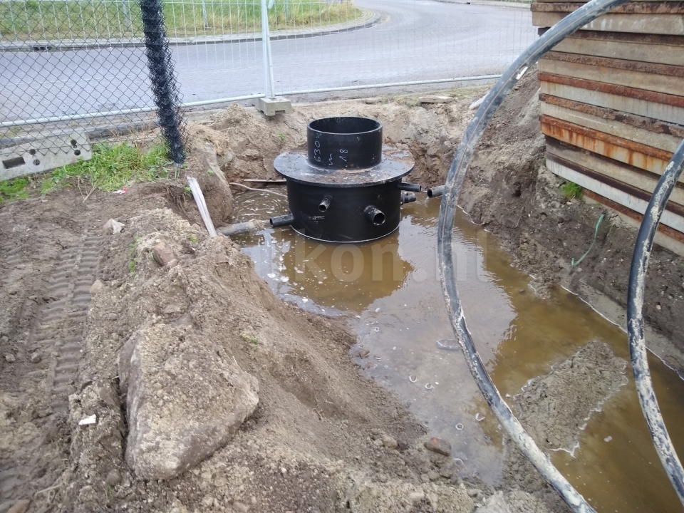 Levering en installatie pompput